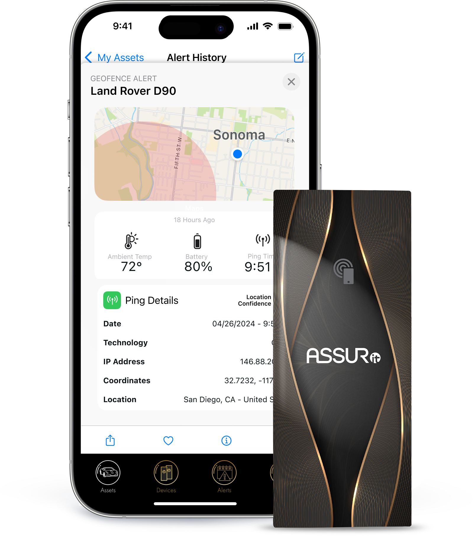 ASSURIoT High-Value Asset Monitoring System & GPS Tracker