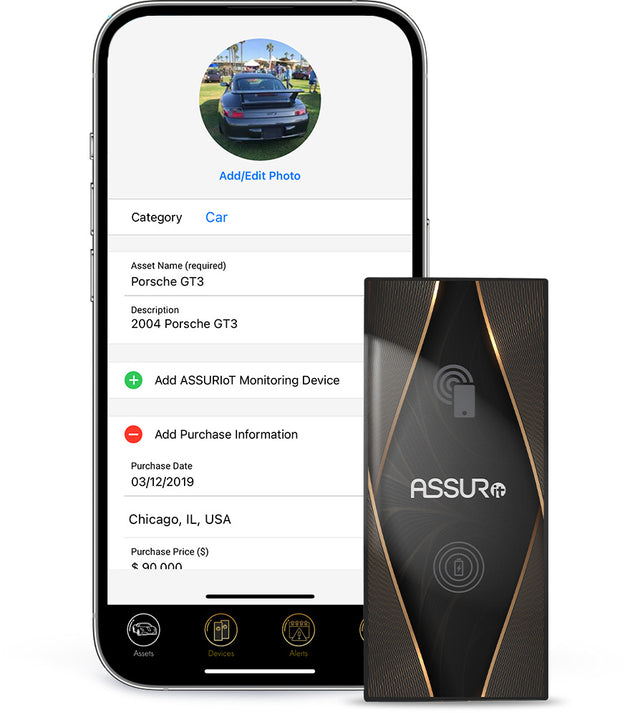 ASSURIoT High-Value Asset Monitoring System & GPS Tracker